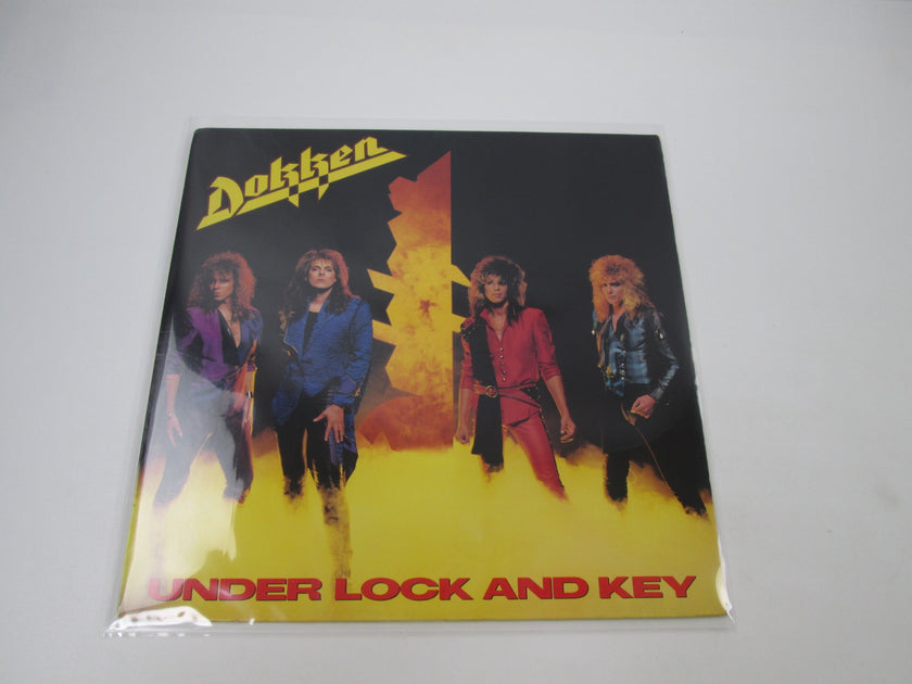Dokken Under Lock And Key 60458-1 LP Vinyl | Japan Records Vinyl Store OBI-ya