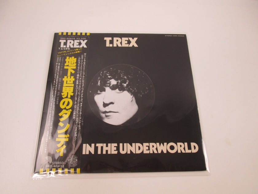 T. Rex Dandy In The Underworld Promo EMS-80828 with OBI Japan LP Vinyl | Japan Records Vinyl ...