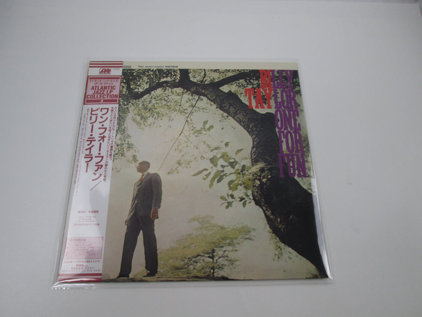Billy Taylor One For Fun ATLANTIC 1329 with OBI Japan LP Vinyl | Japan ...