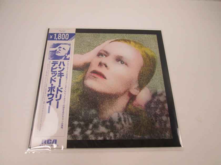 DAVID BOWIE HUNKY DORY RCA RPL-2101 with OBI Japan LP Vinyl | Japan ...