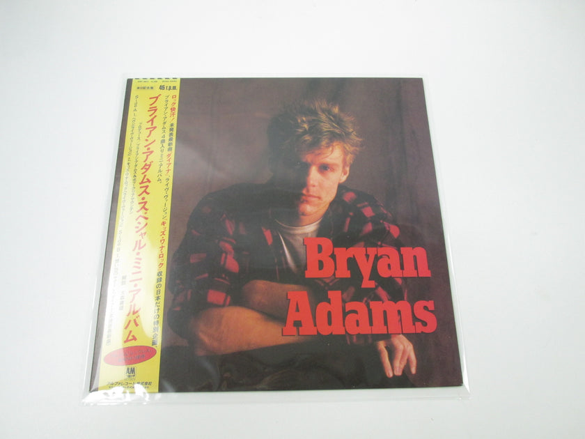 Bryan Adams Special Mini Album A&M AMP-18053 with OBI Japan LP Vinyl ...