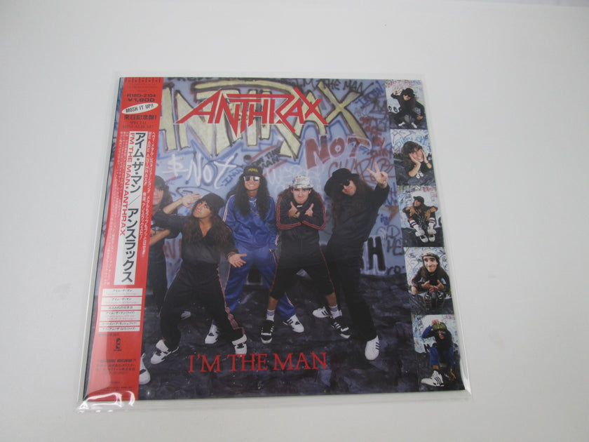 Anthrax I'm The Man Polystar R18D-2104 with OBI Japan LP Vinyl | Japan ...
