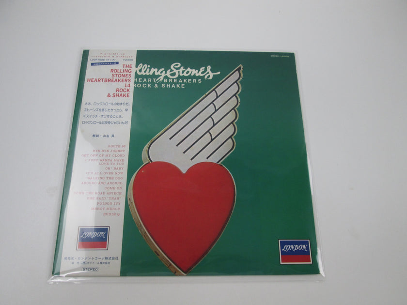 Rolling Stones Heartbreakers 14 Rock & Shake L20P 1002 OBI Poster Japa ...