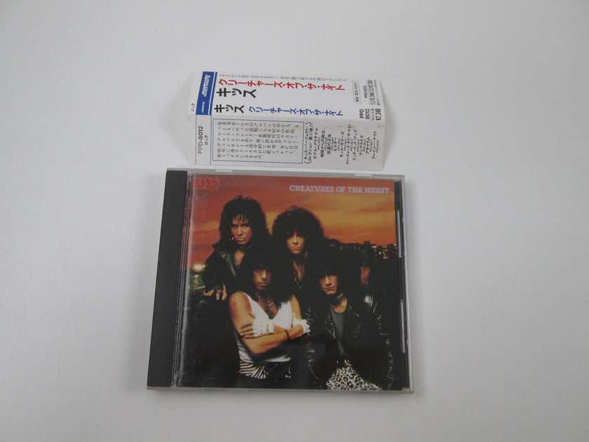 Kiss ‎Creatures Of The Night PPD-8012 Music CD Japan Ver with OBI ...
