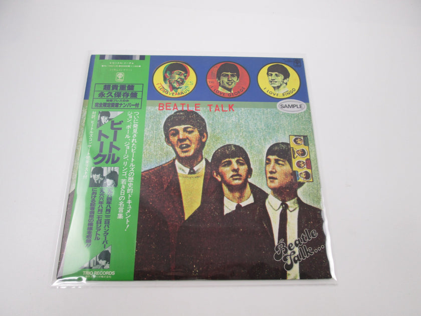 Beatles Beatle Talk Promo PK-18001 with OBI Japan LP Vinyl | Japan ...