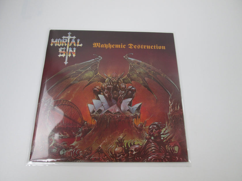 Mortal Sin Mayhemic Destruction VERH 48 with EP LP Vinyl | Japan ...