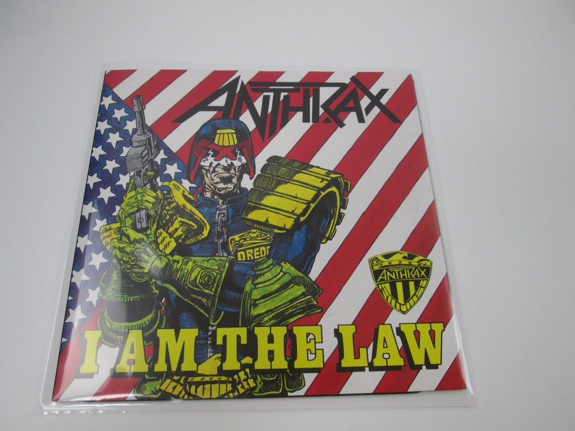 Anthrax I am the Law 12 IS 316 Poster Sleeve LP Vinyl | Japan Records ...