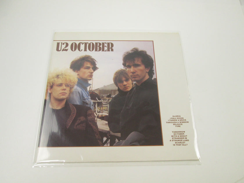 U2 October 204185-360 LP Vinyl | Japan Records Vinyl Store OBI-ya