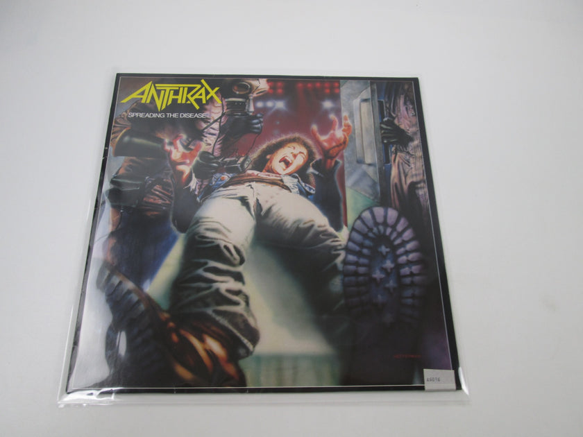 Anthrax Spreading The Disease 207476 LP Vinyl | Japan Records Vinyl ...